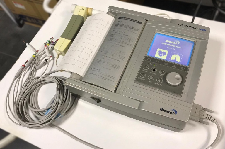 Secondhand Bionet CardioTouch 3000 12 Channel ECG Device with ...