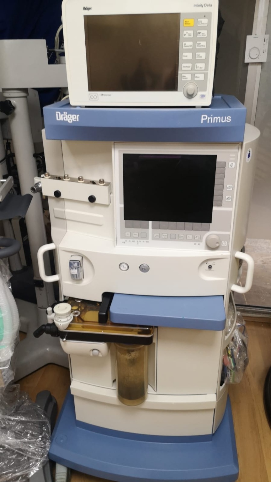 Secondhand Draeger Primus Anesthesia Machine - Medbidding