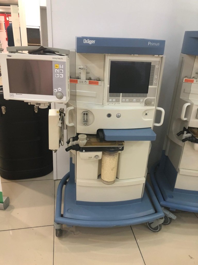Secondhand Draeger Primus Anesthesia Machine - Medbidding