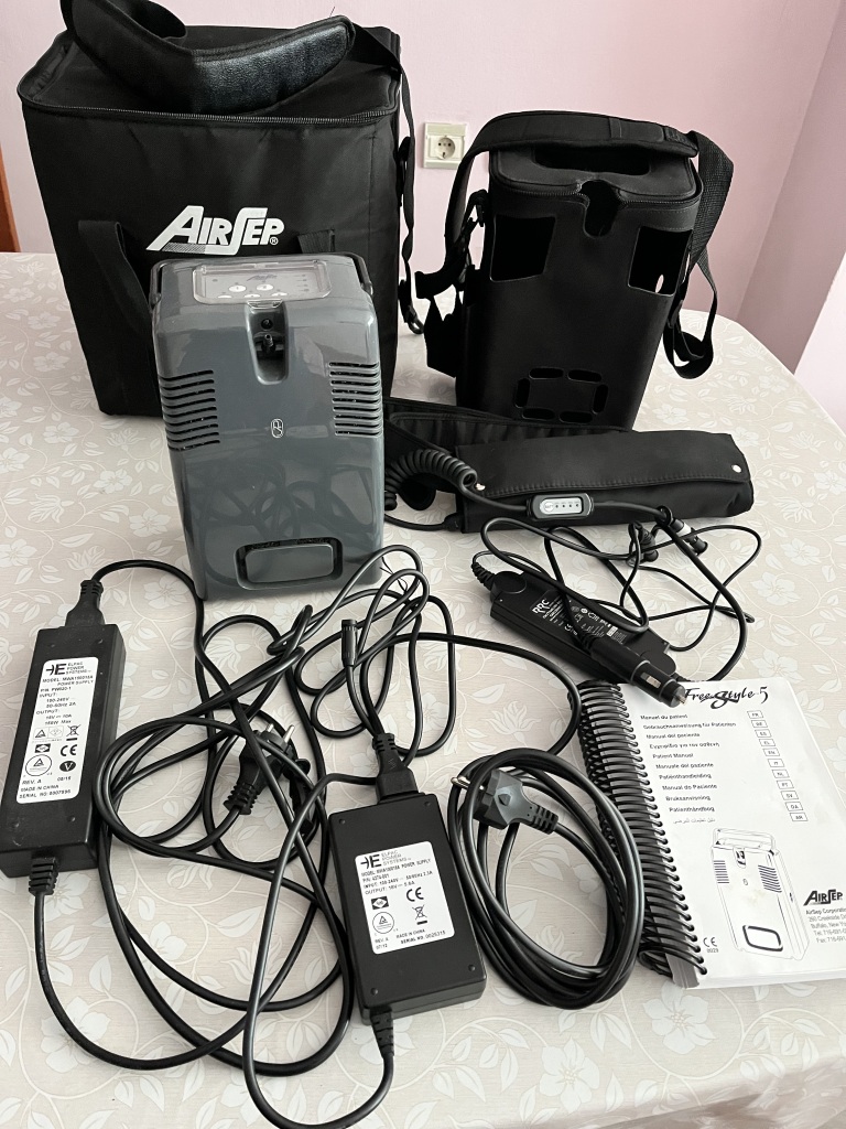 Secondhand Airsep Freestyle 5 2.8kg Portable Oxygen Concentrator ...