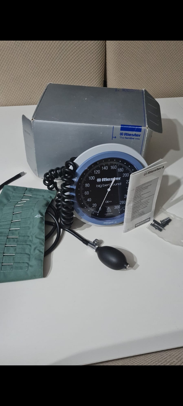 Secondhand Riester 1458.001 Upper Arm Blood Pressure Monitor - Medbidding