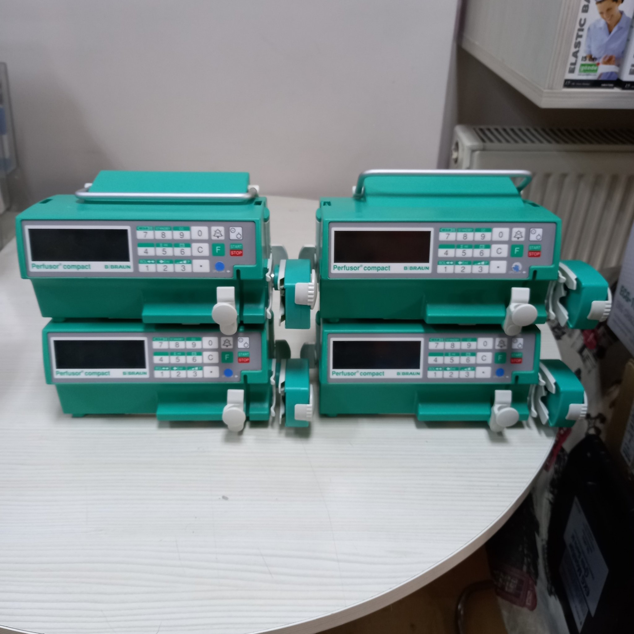 4 Adet İkinci El B. Braun Perfusor Compact Şırınga Pompası - Medbidding