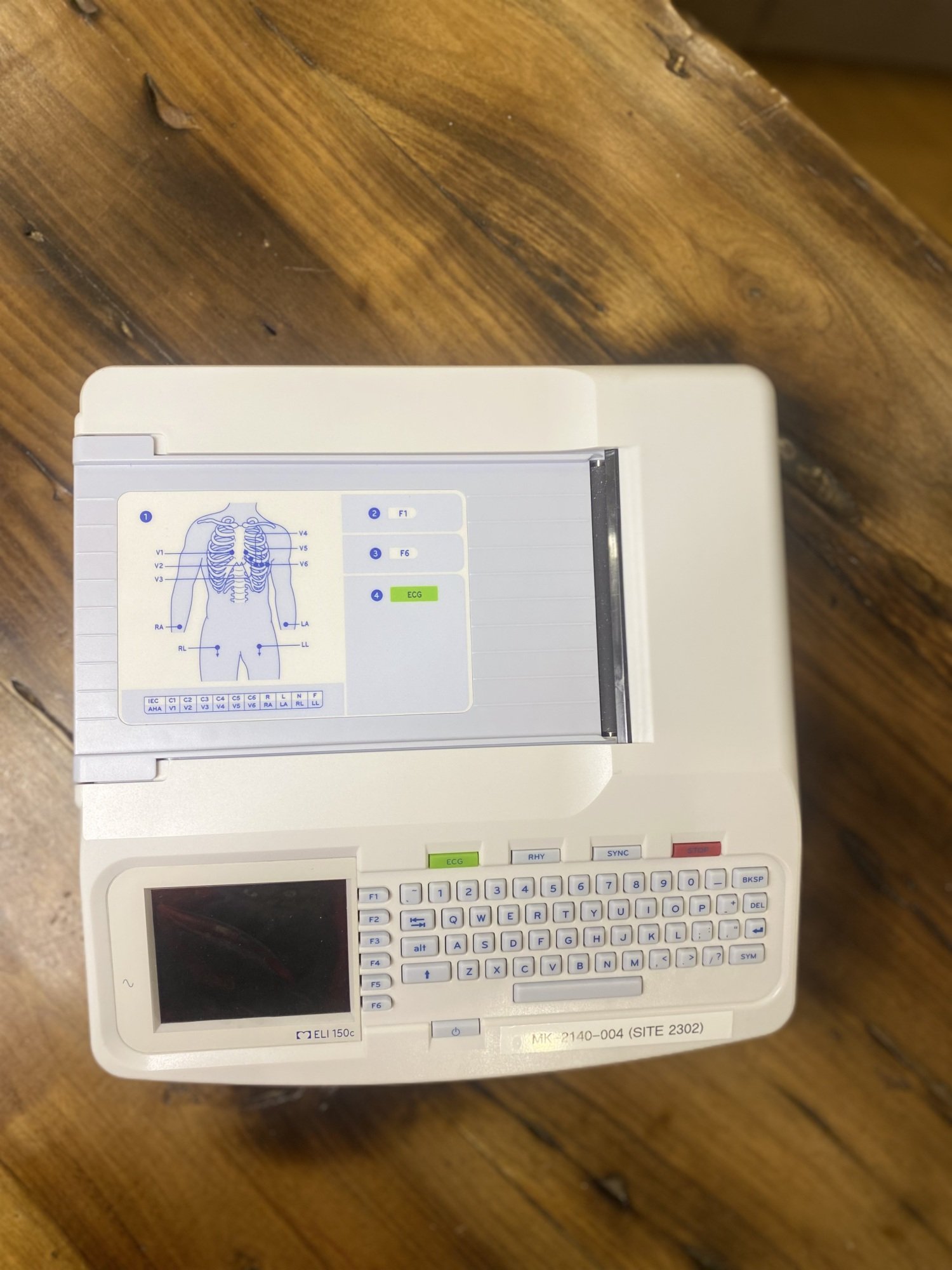 Secondhand Mortara Eli 150C 6 Channel ECG Device - Medbidding