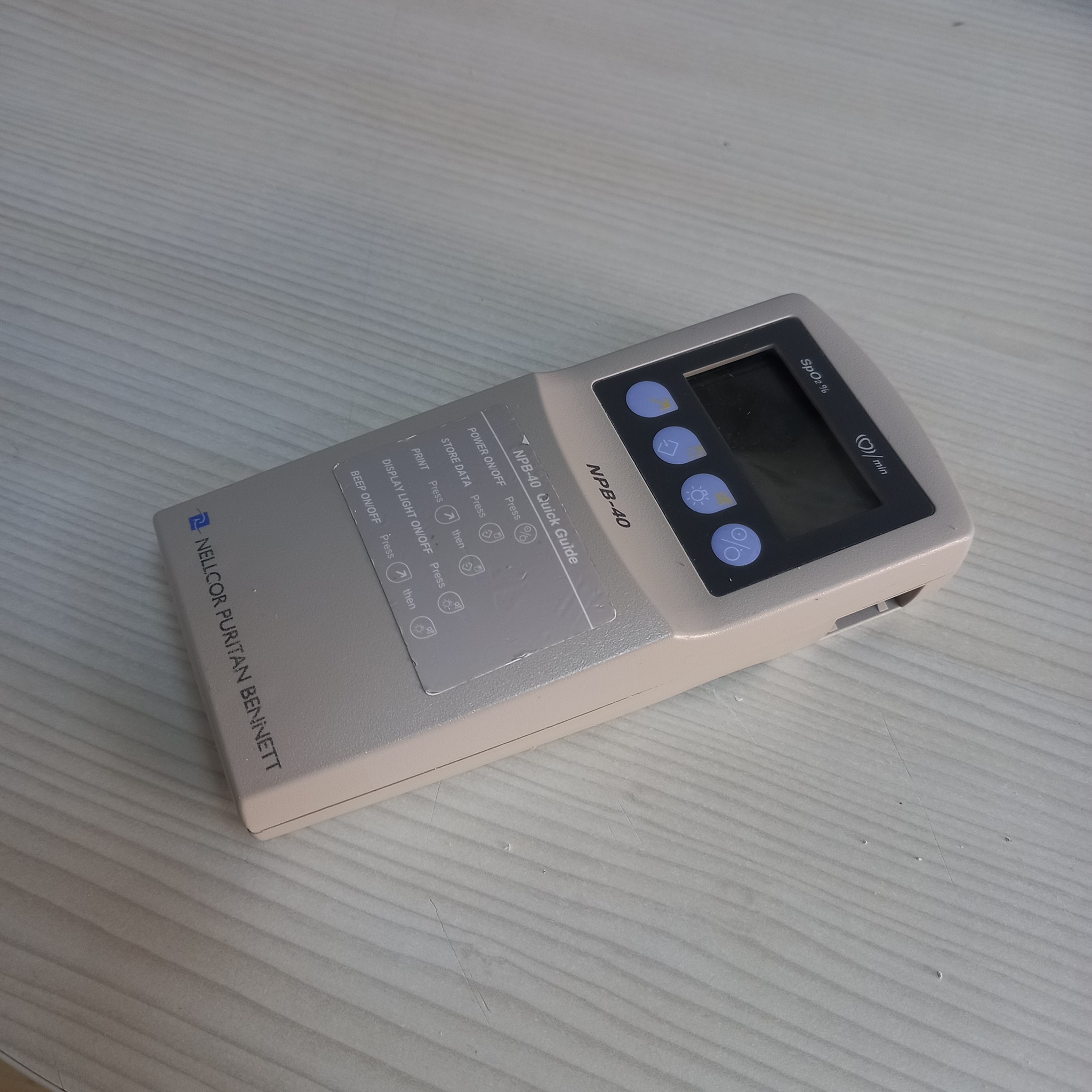 Secondhand Nellcor NPB 40 Handheld Pulse Oximeter - Medbidding