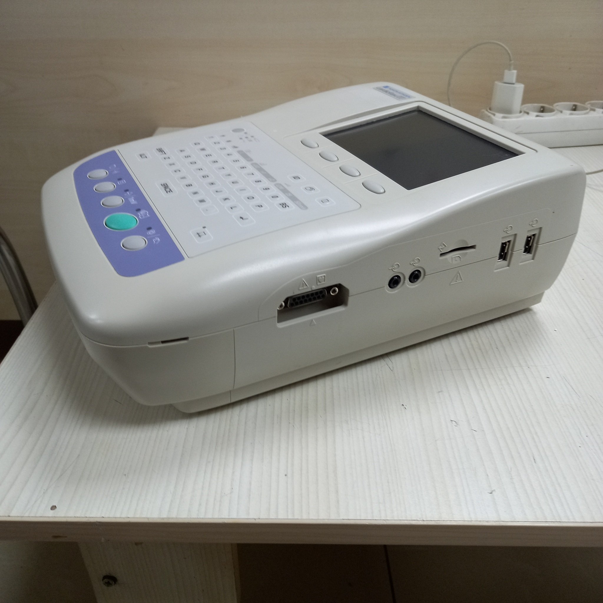 Secondhand Nihon Kohden Cardiofax M ECG-1350K 12 Channel ECG Device ...