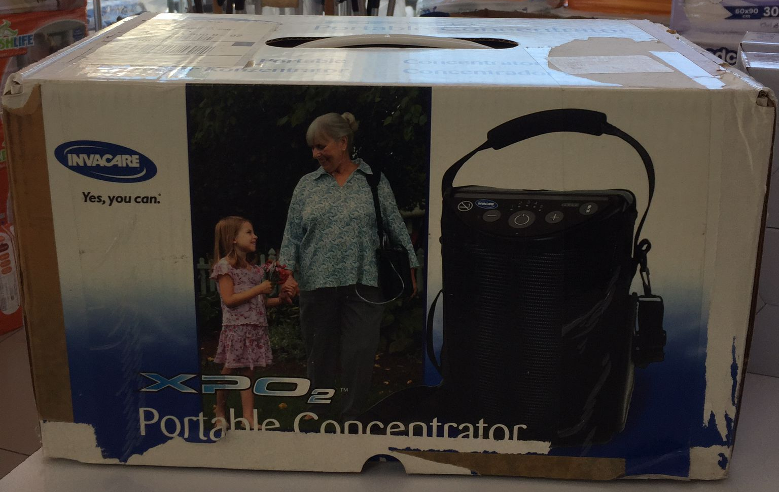 Secondhand Invacare XPO2 2.9kg Portable Oxygen Concentrator - Medbidding