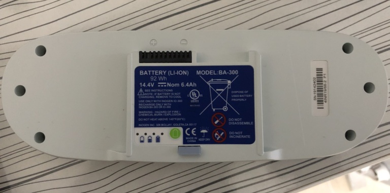 Secondhand Inogen One G3 BA-300 Portable Oxygen Concentrator Battery ...