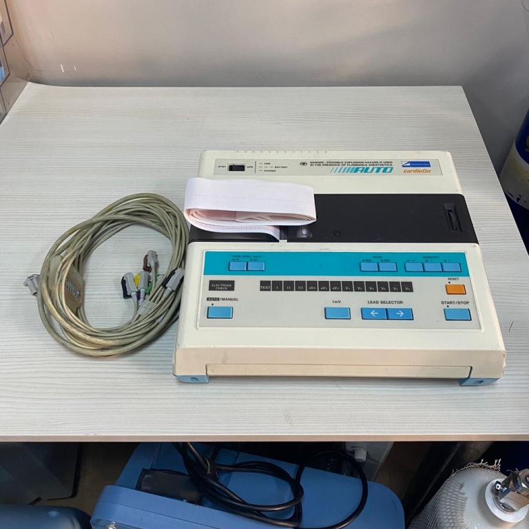 Secondhand Nihon Kohden Cardiofax ECG-6551 1 Channel ECG Device ...