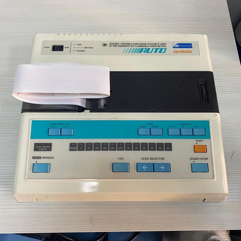 Secondhand Nihon Kohden Cardiofax ECG-6551 1 Channel ECG Device ...