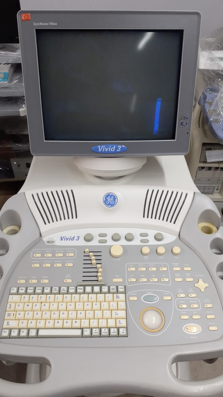 Secondhand GE Vivid 3 Echocardiography Machine - Medbidding