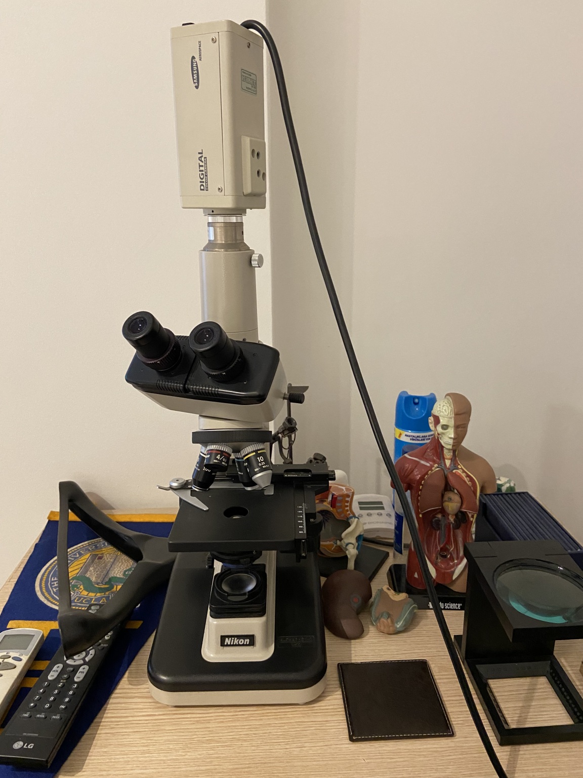 Secondhand Nikon Alphaphot-2 YS2 Microscope with Binocular Camera ...