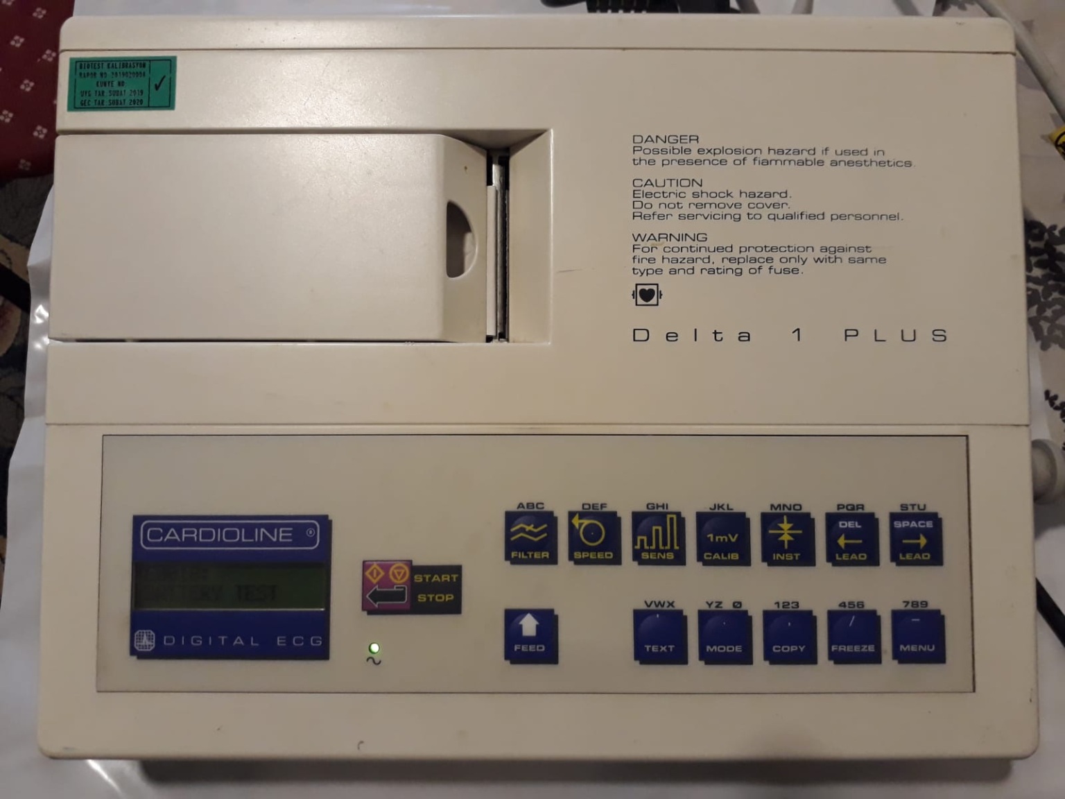 İkinci El Cardioline Delta 1 Plus 1 Kanallı EKG Cihazı - Medbidding