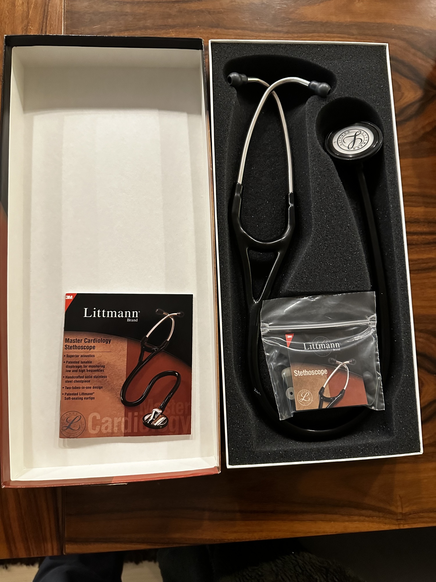 Secondhand 3M Littmann Master Cardiology 2160 Black Stethoscope ...