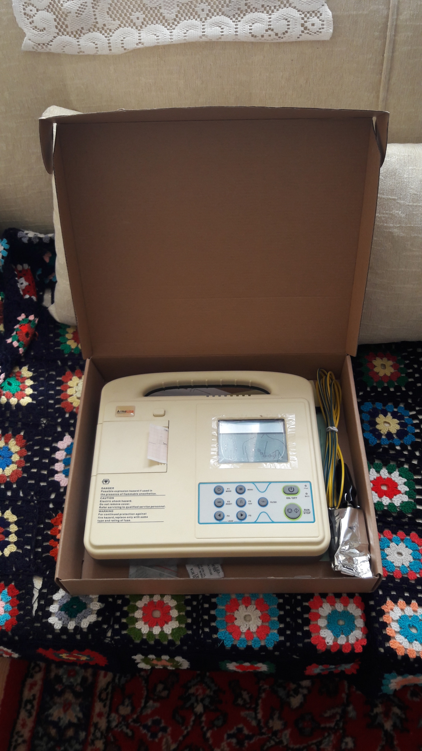 Secondhand Armoline AL-411 1 Channel ECG Device - Medbidding