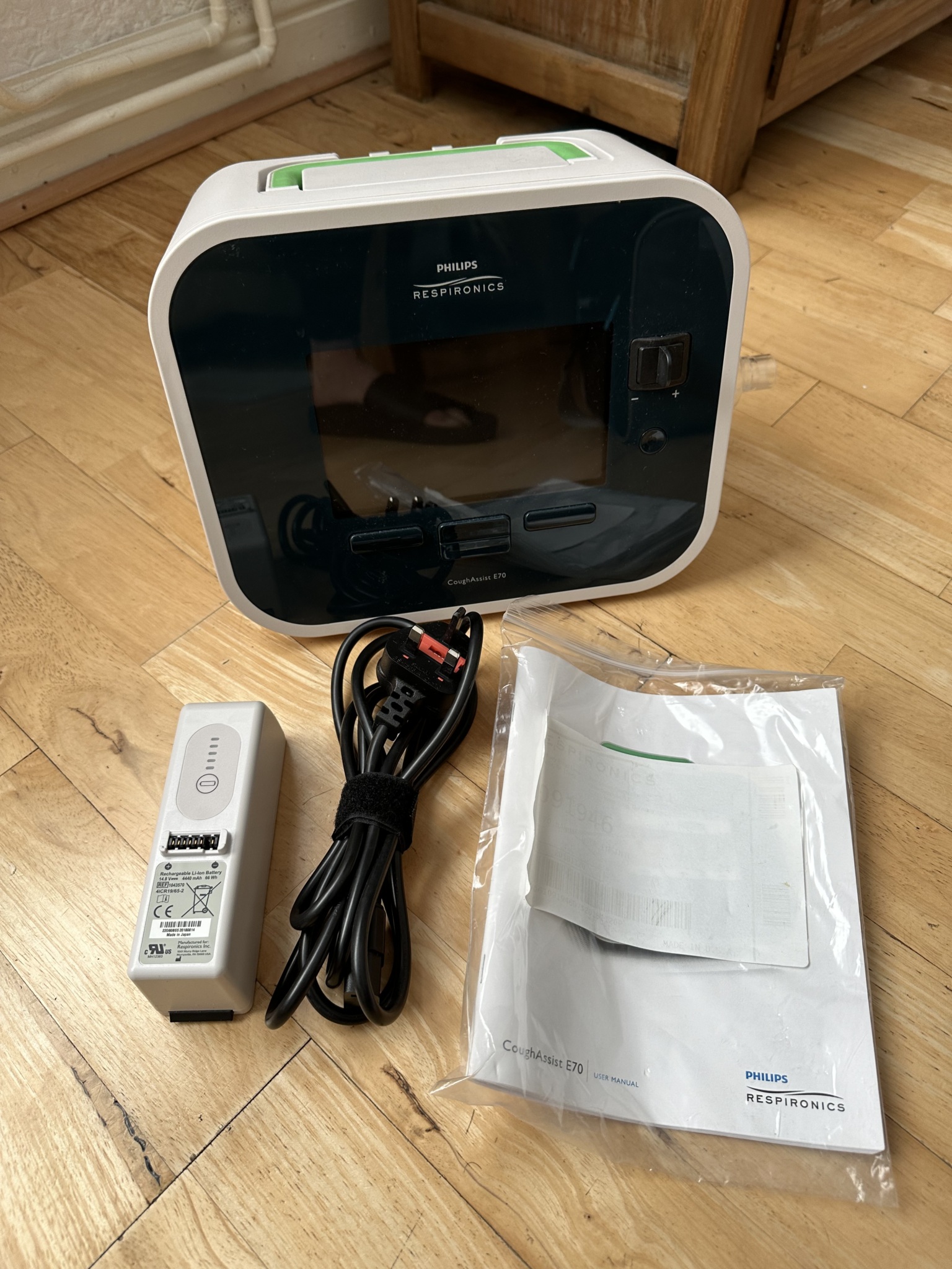 Secondhand Philips Respironics CoughAssist E70 Cough Assist Device ...