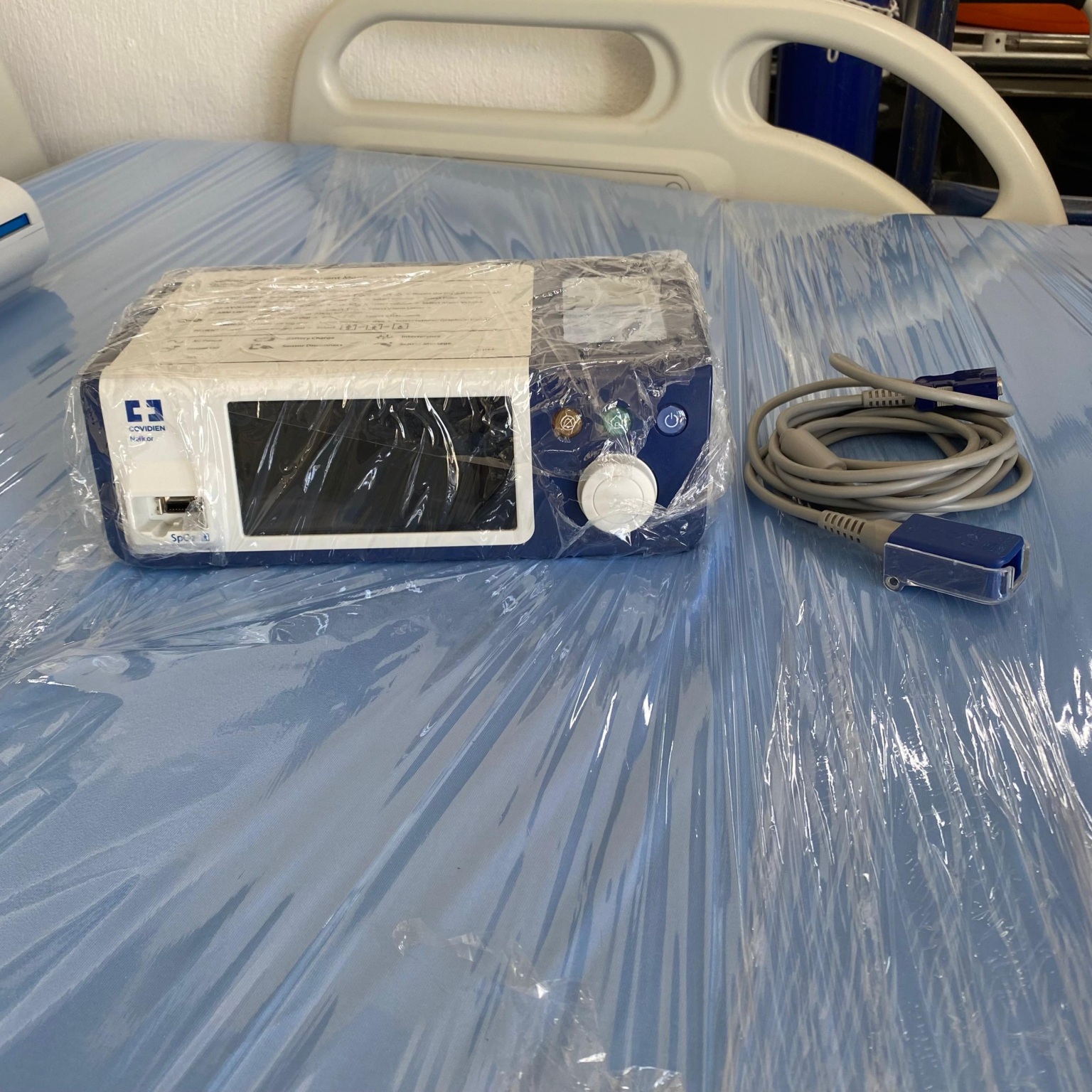 Secondhand Nellcor Bedside Console Type Pulse Oximeter - Medbidding