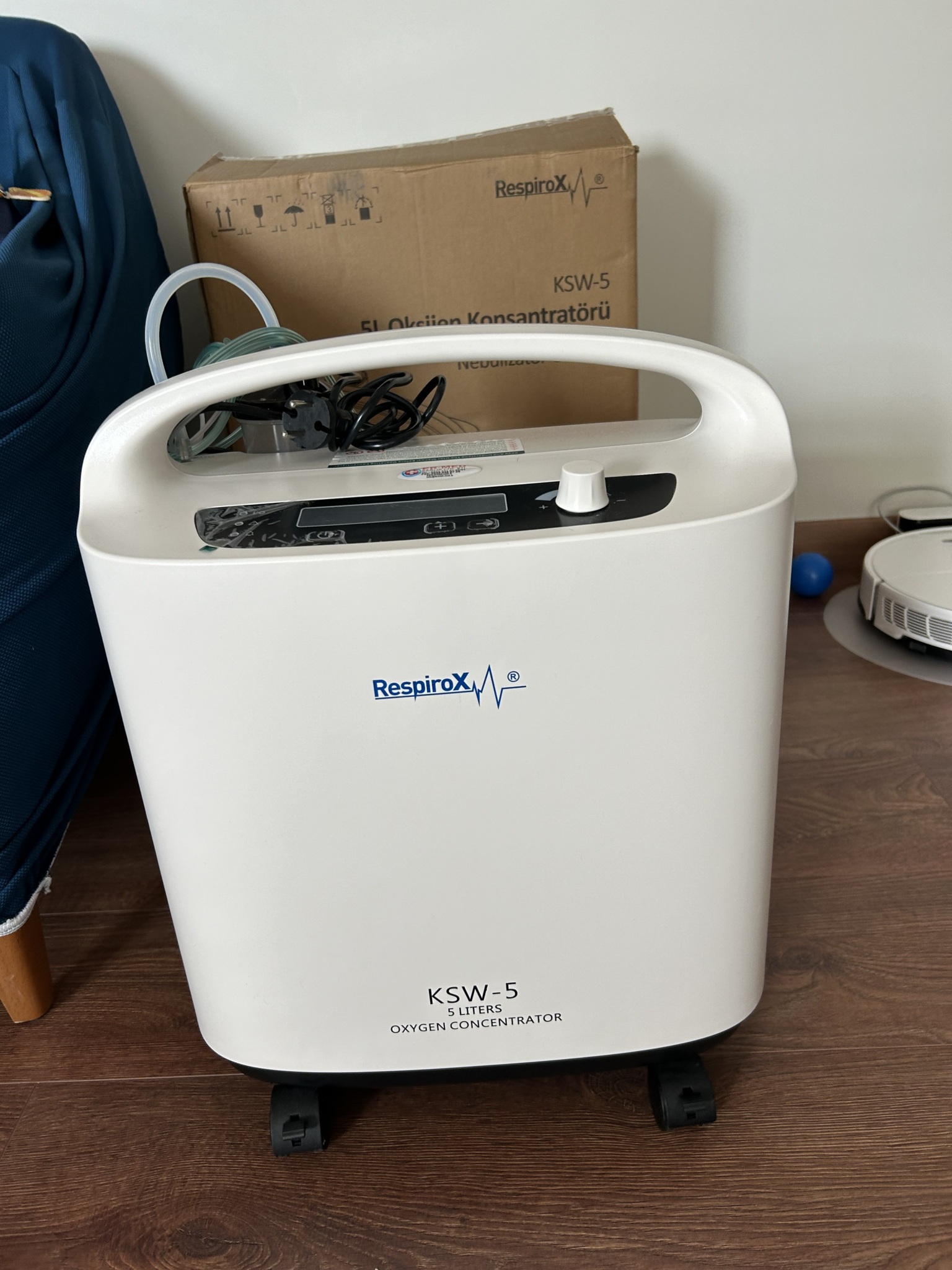 İkinci El Respirox KSW-5 5L/dk Oksijen Konsantratörü - Medbidding