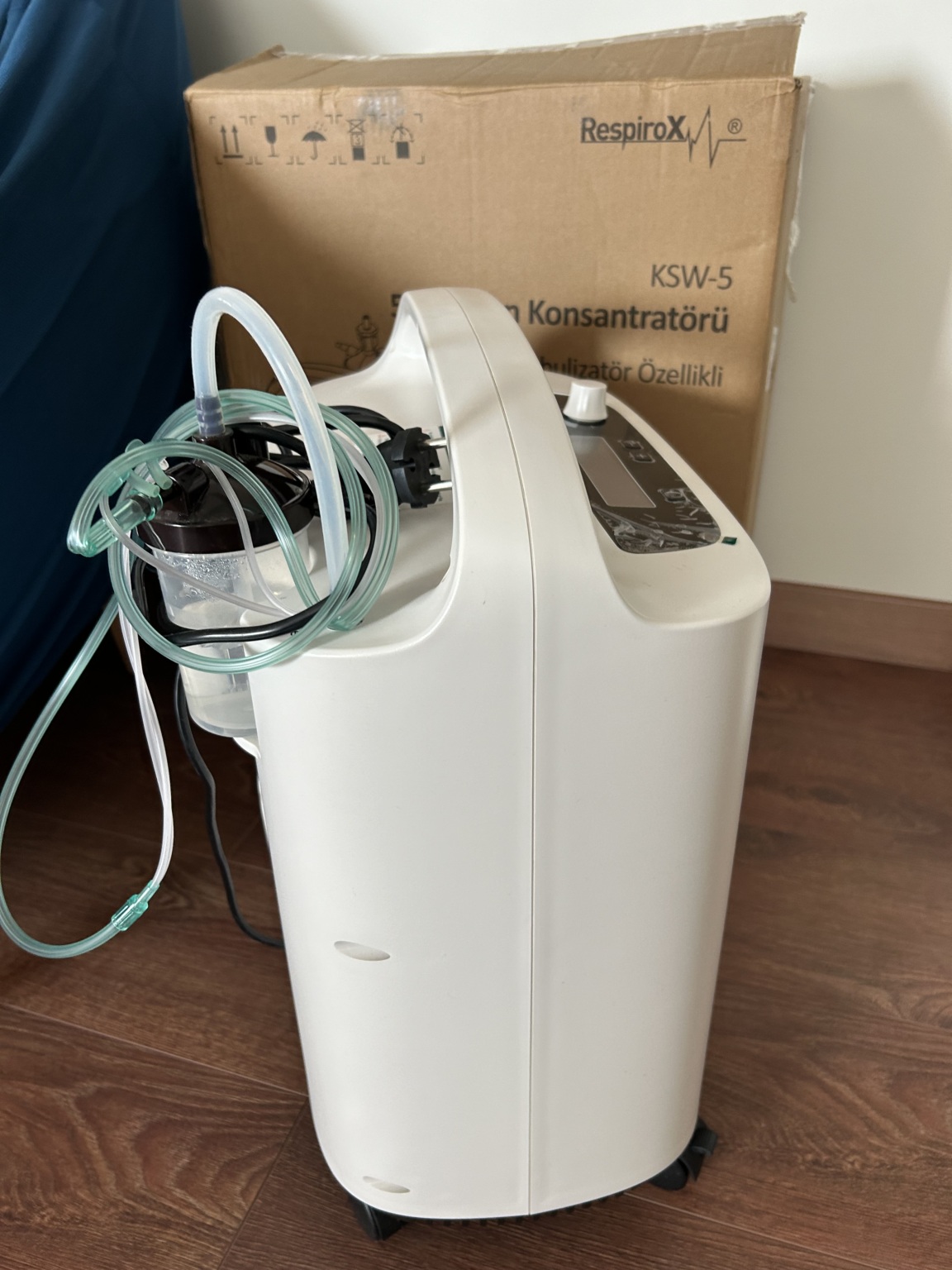 İkinci El Respirox KSW-5 5L/dk Oksijen Konsantratörü - Medbidding