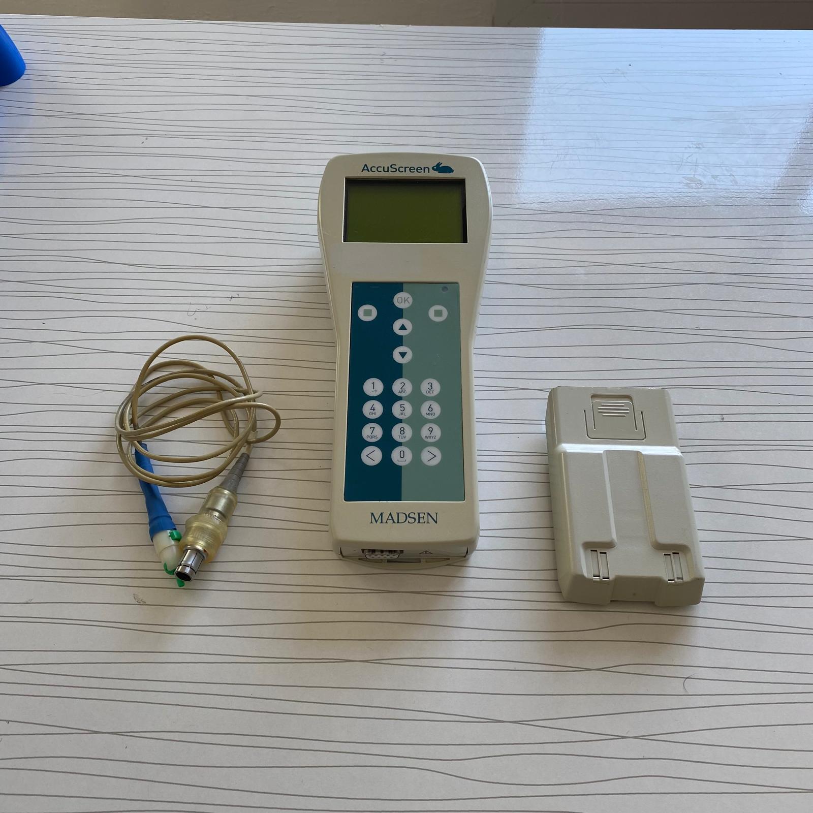 Secondhand Madsen AccuScreen Hearing Screening Device - Medbidding
