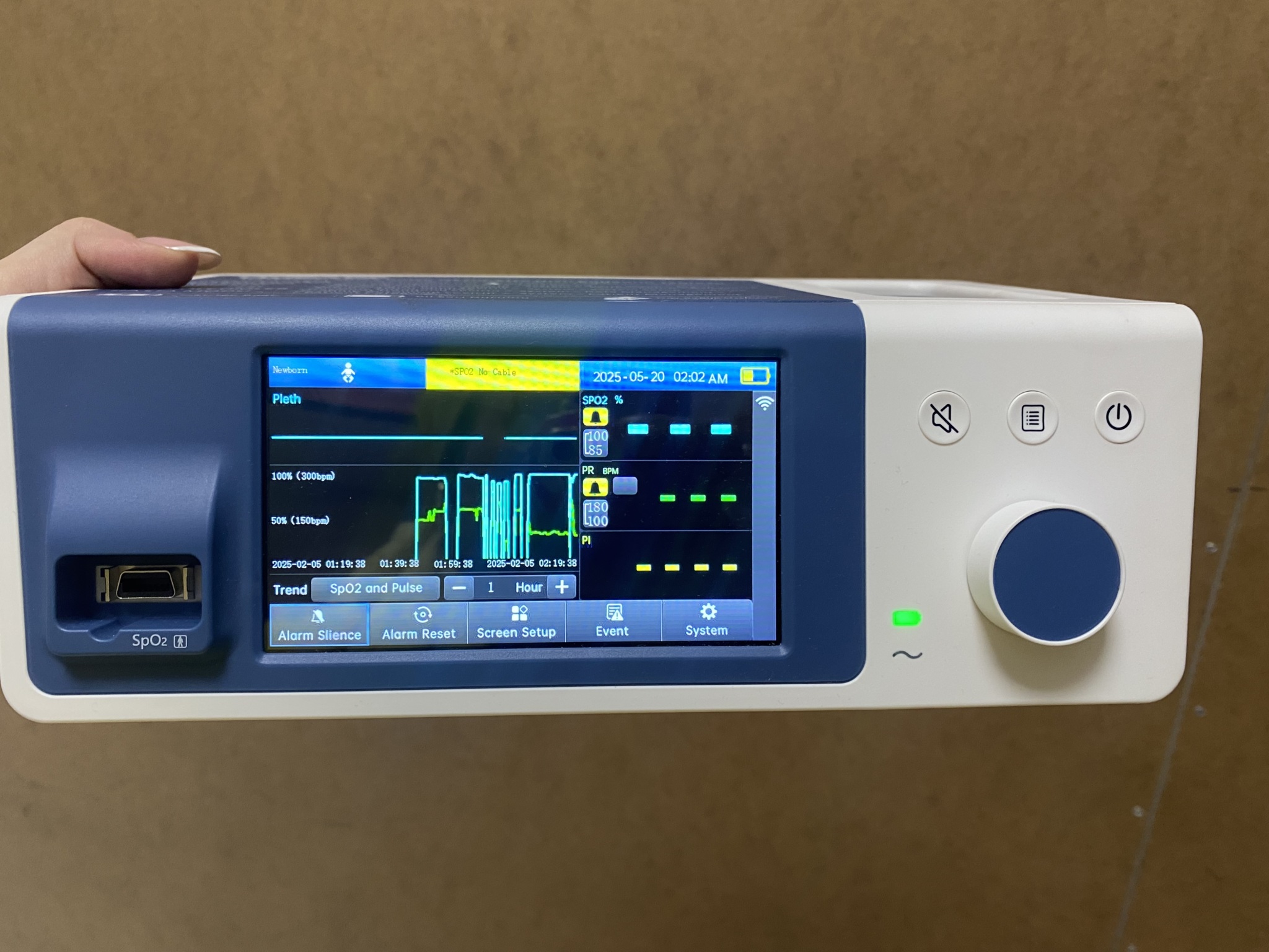 Secondhand Oxisense BTO-100CXX Console Type Pulse Oximeter - Medbidding